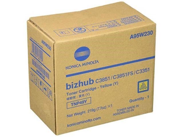 Click here for Konica TNp-49Y Yellow Toner Cartridge C3351 C3851f... prices