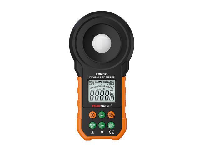 Click here for PEAKMETER PM6612L LED Digital Analog Bar Light Lux... prices