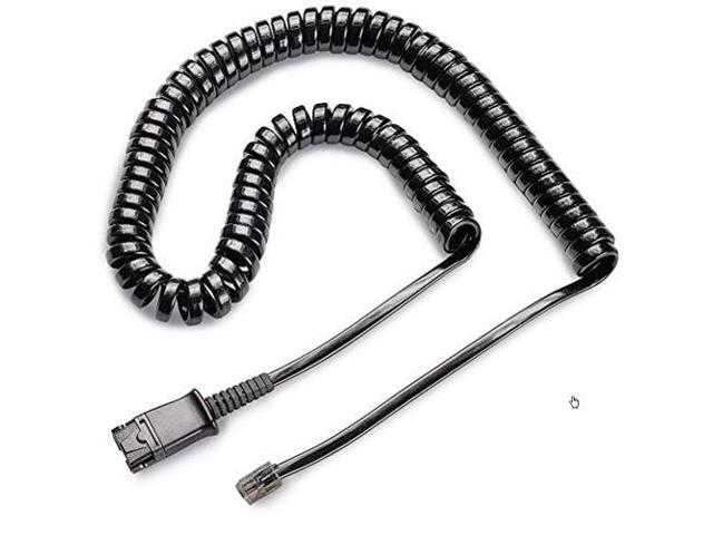 Click here for Plantronics 13ft U10P Headset RJ-11 Coiled Cable 3... prices