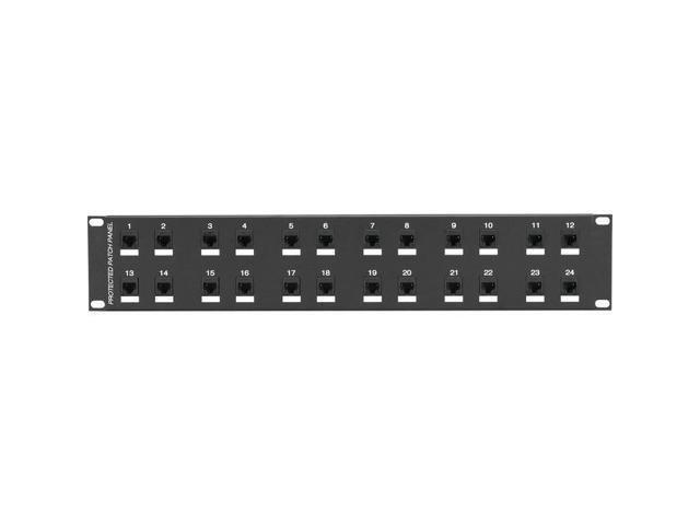 Click here for Black Box CAT6 Protected Panel  24-Port  2U prices
