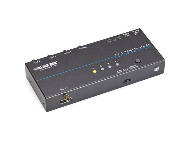 Click here for Black Box 4K HDMI Switch 4 x 1 prices