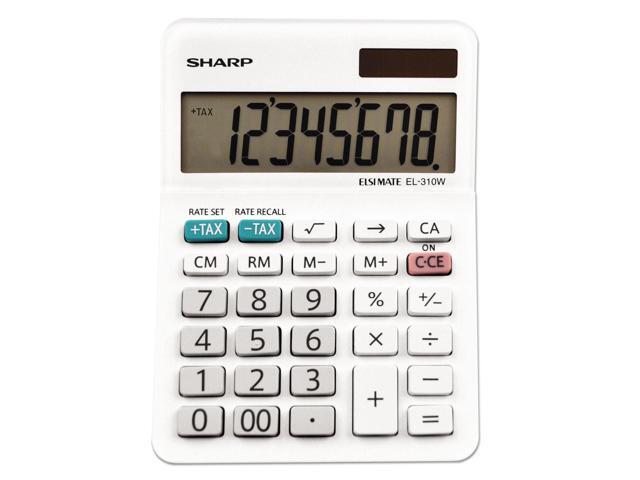 Click here for Sharp EL-310WB Mini Desktop Calculator 8-Digit LCD... prices