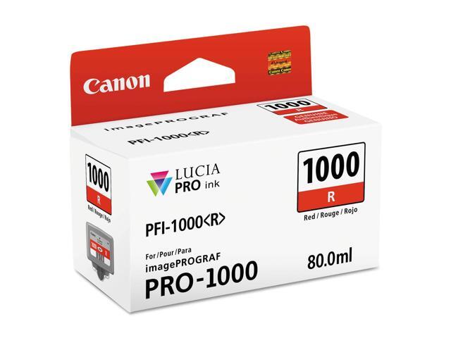 Click here for Canon PFI-1000 R LUCIA PRO Red Ink Tank (80ml) prices