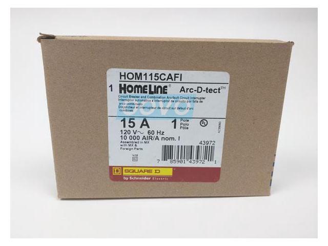 Click here for SQUARE D HOM115CAFI Miniature Circuit Breaker  HOM... prices