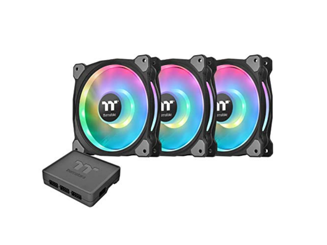 Click here for Thermaltake Riing Duo 12 RGB Radiator Fan TT Premi... prices