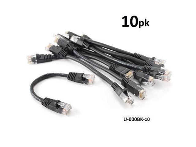 Click here for CablesOnline 10-PACK 6inch CAT5e UTP Ethernet RJ45... prices