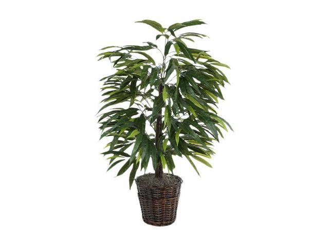 Click here for Deluxe Artificial Potted Natural Mango Tree in Bas... prices