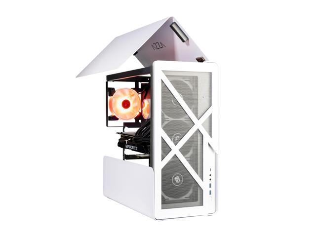 Click here for Velztorm White Addux Open-Air Design Custom Gaming... prices