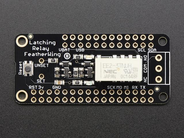Click here for Adafruit Latching Mini Relay FeatherWing prices
