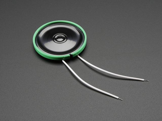 Click here for Adafruit Thin Plastic Speaker w/Wires - 8 ohm 0.25... prices
