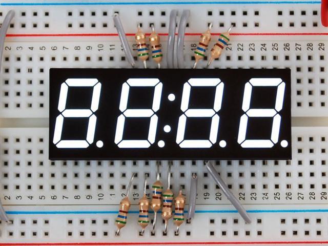 Click here for Adafruit White 7-segment...6 digit height [ADA1001... prices