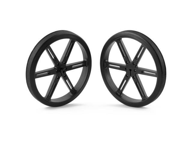 Click here for Pololu Wheel 90×10mm Pair - Black prices