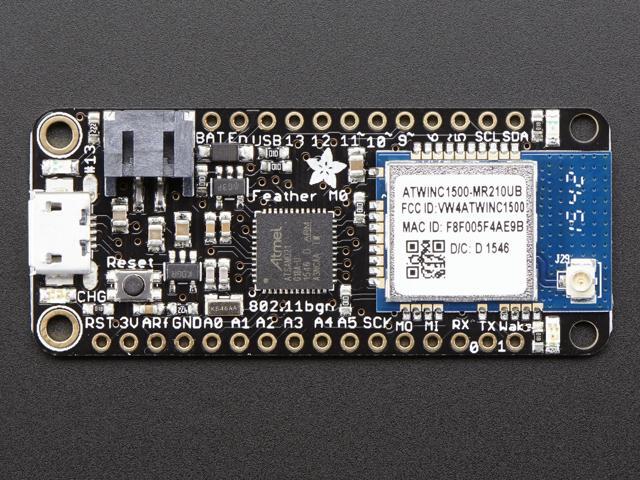 Click here for Adafruit Feather M0 WiFi with uFL - ATSAMD21 + ATW... prices