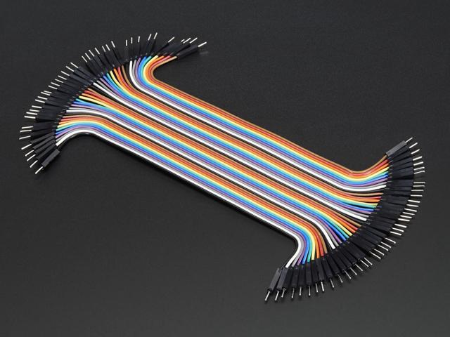 Click here for Adafruit Premium Male/Male Jumper Wires - 40 x 6 prices