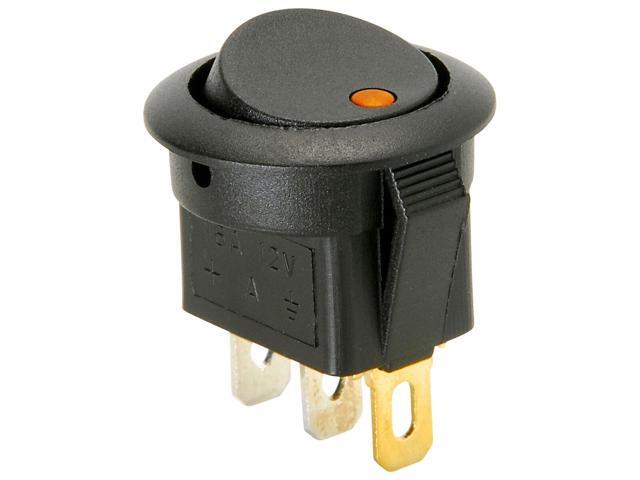 Click here for Parts Express SPST Automotive Round Rocker Switch... prices