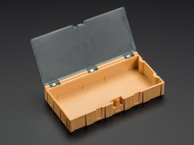 Click here for Adafruit Large Modular Orange Snap Box - SMD compo... prices