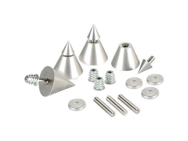 Click here for Dayton Audio DSS4-SN Satin Nickel Speaker Spike Se... prices