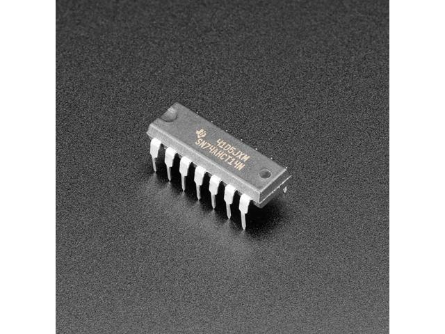 Click here for Adafruit 74AHCT14 - Logic Level Inverter / Level S... prices