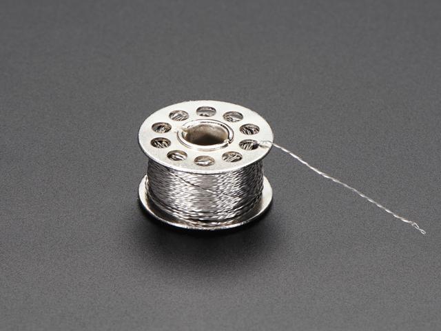 Click here for Adafruit Stainless Thin Conductive Thread - 2 ply... prices