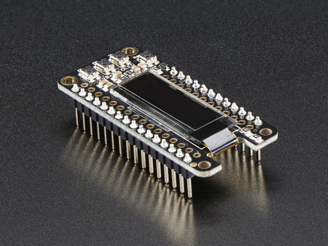 Click here for Adafruit FeatherWing OLED - 128x32 OLED Add-on for... prices