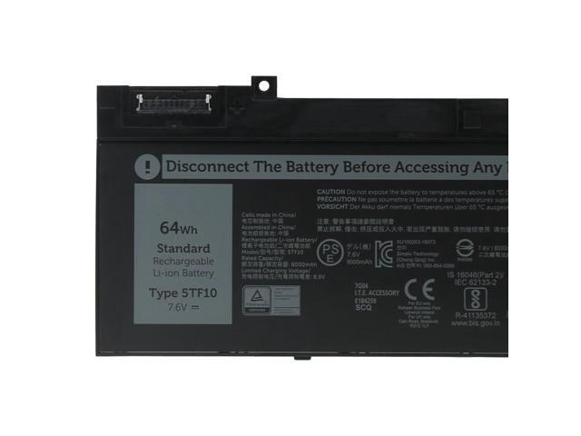 Click here for 64Wh 5TF10 battery for dell Precision 7330 7530 75... prices