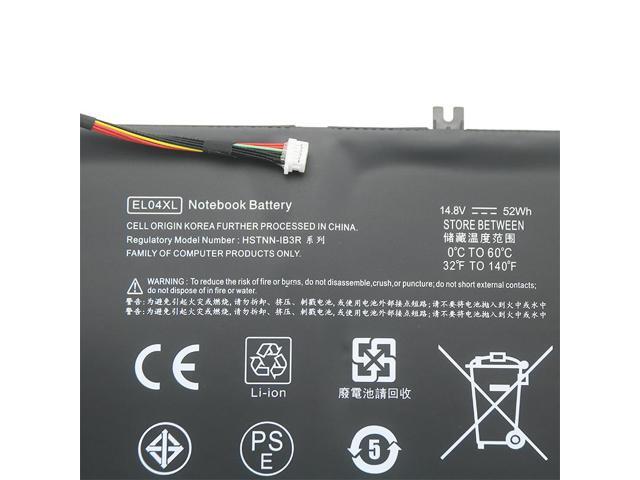 Click here for 52Wh EL04XL battery for HP ENVY TouchSmart 4-1000... prices