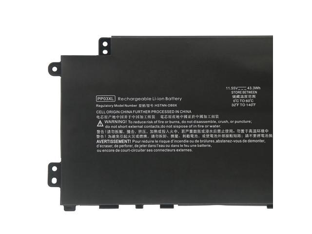 Click here for 43.3Wh PP03XL battery for HP Pavilion 13-BB 14-DV... prices