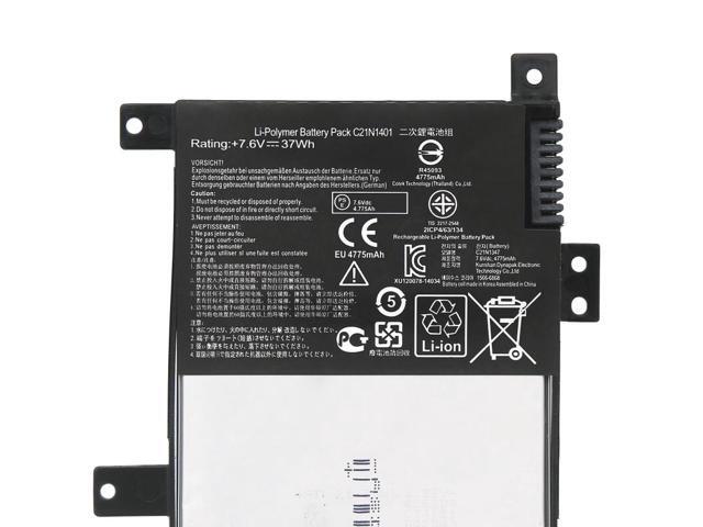 Click here for 37Wh C21N1401 for Asus F455L K455L X455L R454LA-WX... prices