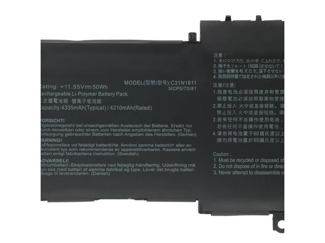 Click here for 50Wh C31N1811 for Asus ZenBook 14 UX433 UX433F UX4... prices