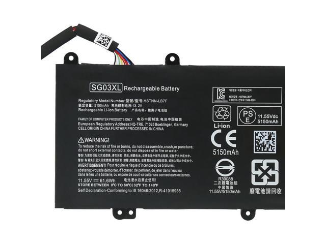 Click here for 61.6Wh SG03XL for HP Envy M7-U009DX U109DX M7-U105... prices