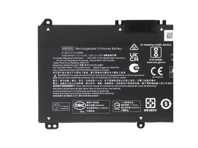 Click here for 41.04Wh HW03XL for HP Pavilion 15-EG 15-EH 15-EG0X... prices