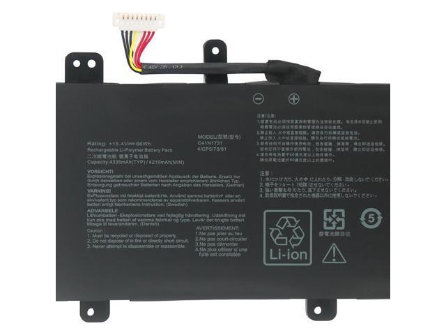 Click here for 66Wh C41N1731 battery for Asus ROG Strix GL504 GL5... prices