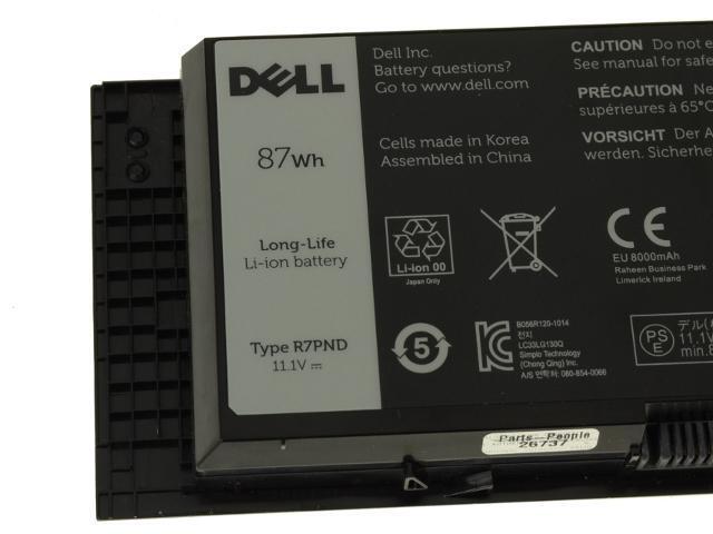 Click here for 87WH R7PND battery for DELL OEM Precision M4600 M4... prices