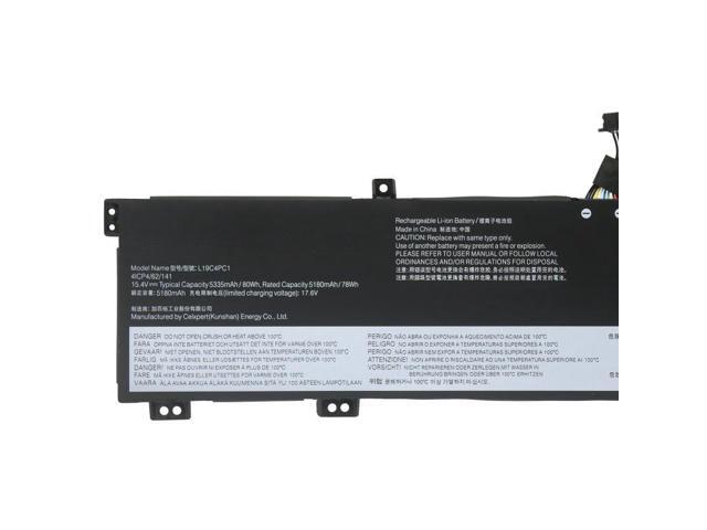 Click here for 60WH L19M4PC1 battery for Lenovo Legion 5-15ARH05H... prices