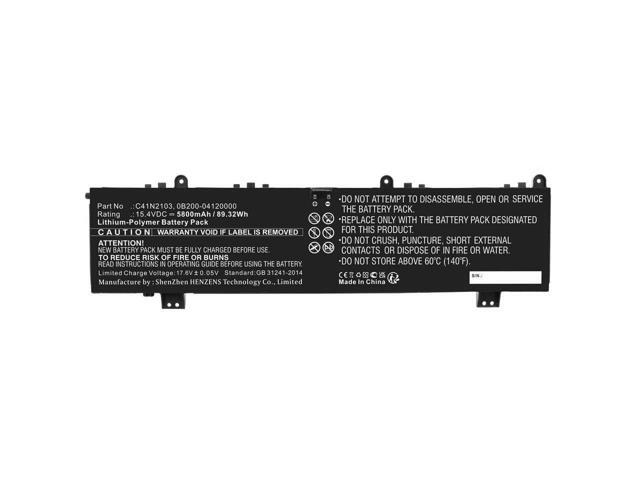 Click here for 90WH C41N2103 battery for Asus ROG Zephyrus Duo 16... prices