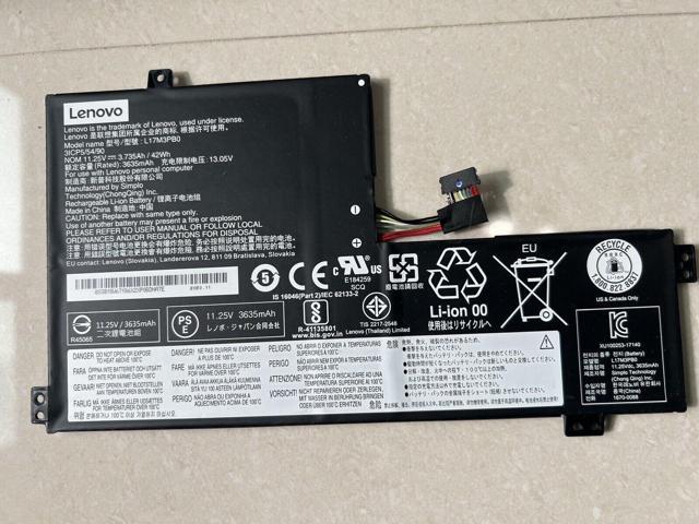 Click here for 42WH L17M3PB0 battery for Lenovo Chromebook 500E-8... prices