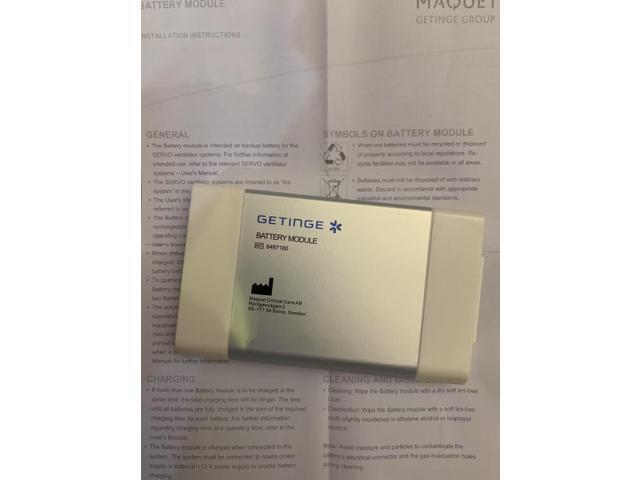Click here for REF 6487180 Ventilator Battery for Getinge MAQUET... prices