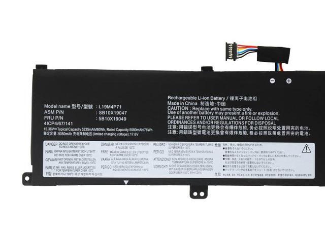 Click here for 5B10X19049 L19M4P71 Battery for Lenovo ThinkPad P1... prices