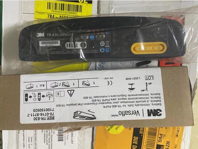 Click here for 3M Versaflo TR-830 Intrinsically Safe Battery for... prices