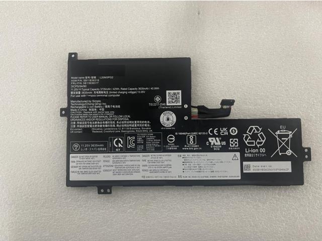 Click here for 5B11B36309 L20M3PG2 Replacement Battery for Lenovo... prices