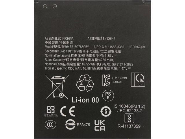 Click here for 10-Pack EB-BG766GBY 4350mAh 0 Cycle 3.85V Li-Polym... prices