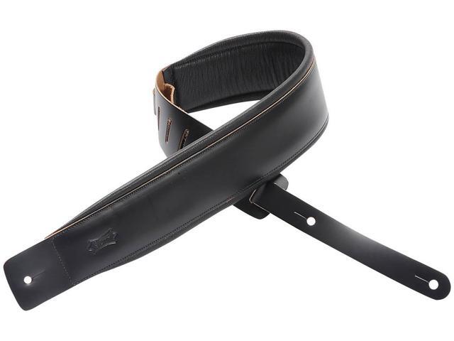 Click here for Levys 2.5 Foam Padded Leather Guitar Strap  Black prices