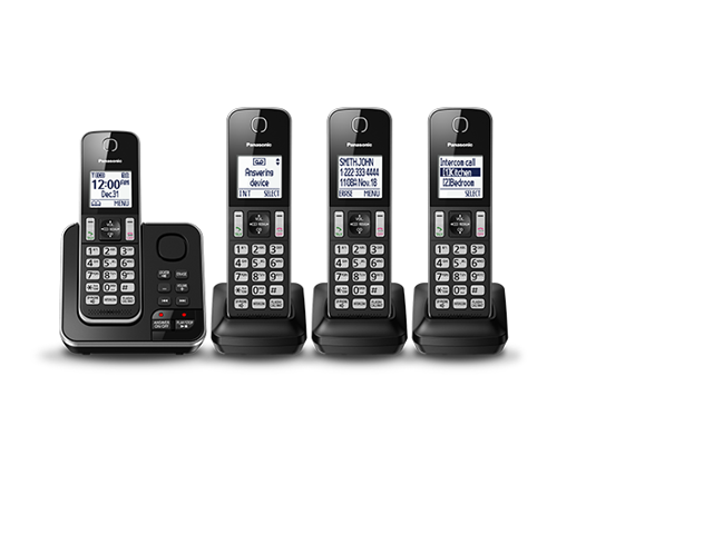 Click here for Panasonic KXTGD394 Cordless phone with answering m... prices