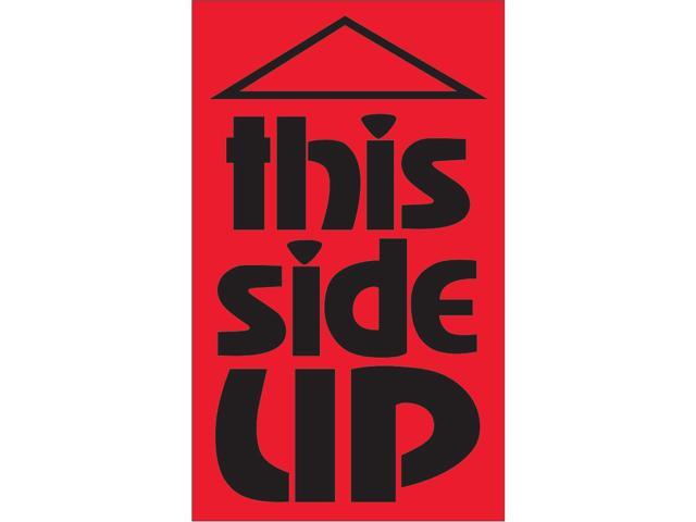 Click here for Tape Logic Labels This Side Up 3 x 5 Fluorescent R... prices