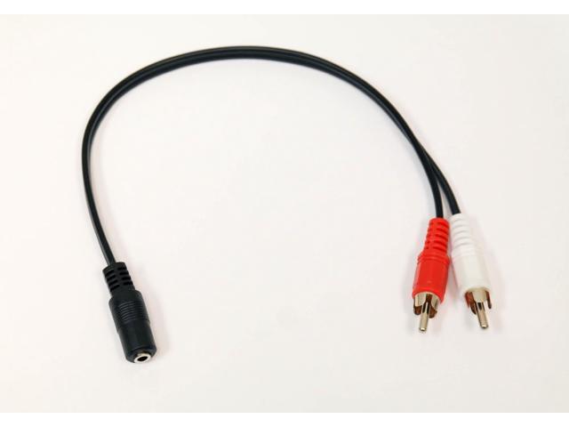 Click here for 3.5mm Female Jack to 2 RCA Male Plug Audio Y Split... prices