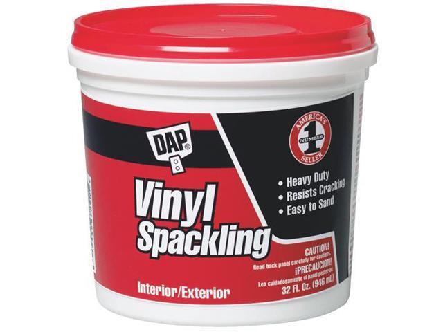 Click here for DAP 12132 Vinyl Spackling Paste  1 qt  Tub  White prices