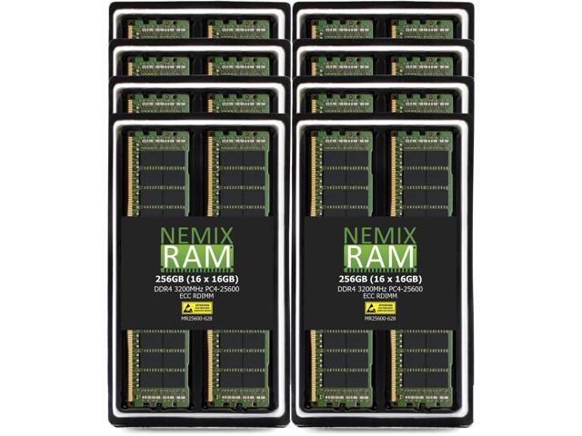 Click here for NEMIX RAM 256GB (16X16GB) DDR4 3200MHZ PC4-25600 2... prices