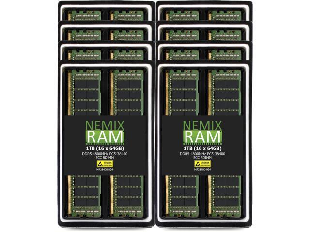 Click here for NEMIX RAM 128GB (2X64GB) DDR5 4800MHZ PC5-38400 2R... prices