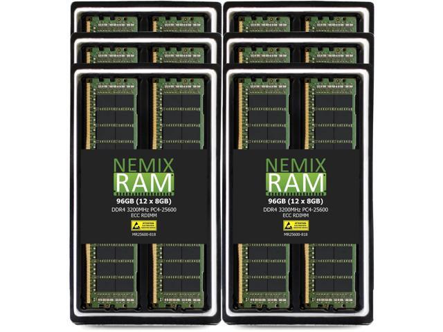 Click here for NEMIX RAM 1TB (16X64GB) DDR4 3200MHZ PC4-25600 4Rx... prices