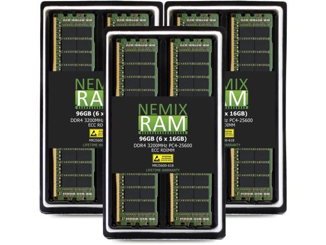 Click here for NEMIX RAM 64GB (8X8GB) DDR4 3200MHZ PC4-25600 1Rx8... prices